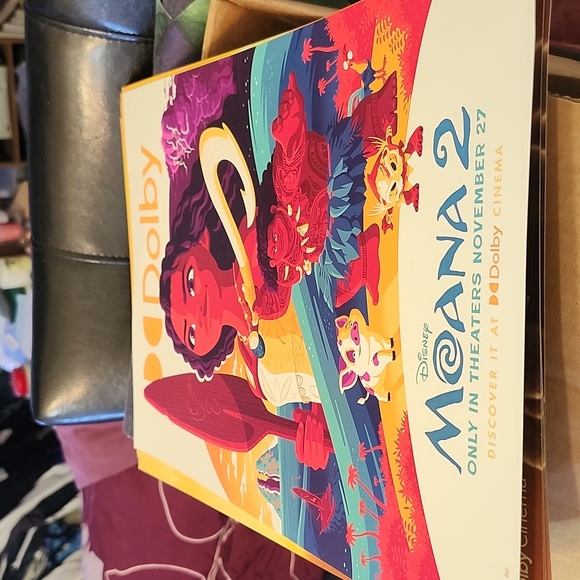 Disney | Wall Decor | Mona 2 Poster | Poshmark